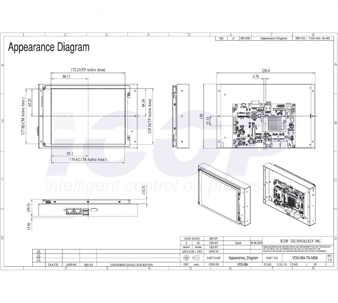 ICOP Technology Inc. - VOX-084-TS-N8M