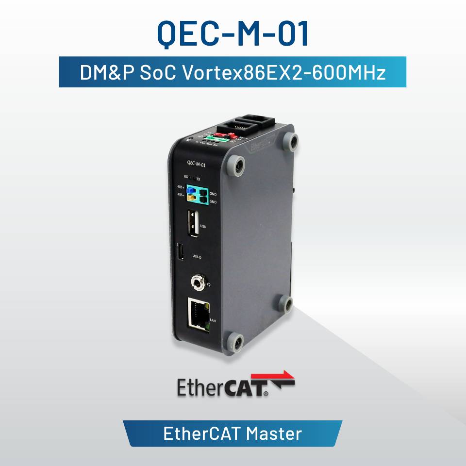 ICOP Technology Inc. - QEC-M-01, un maestro EtherCAT compatible con software de código abierto ...