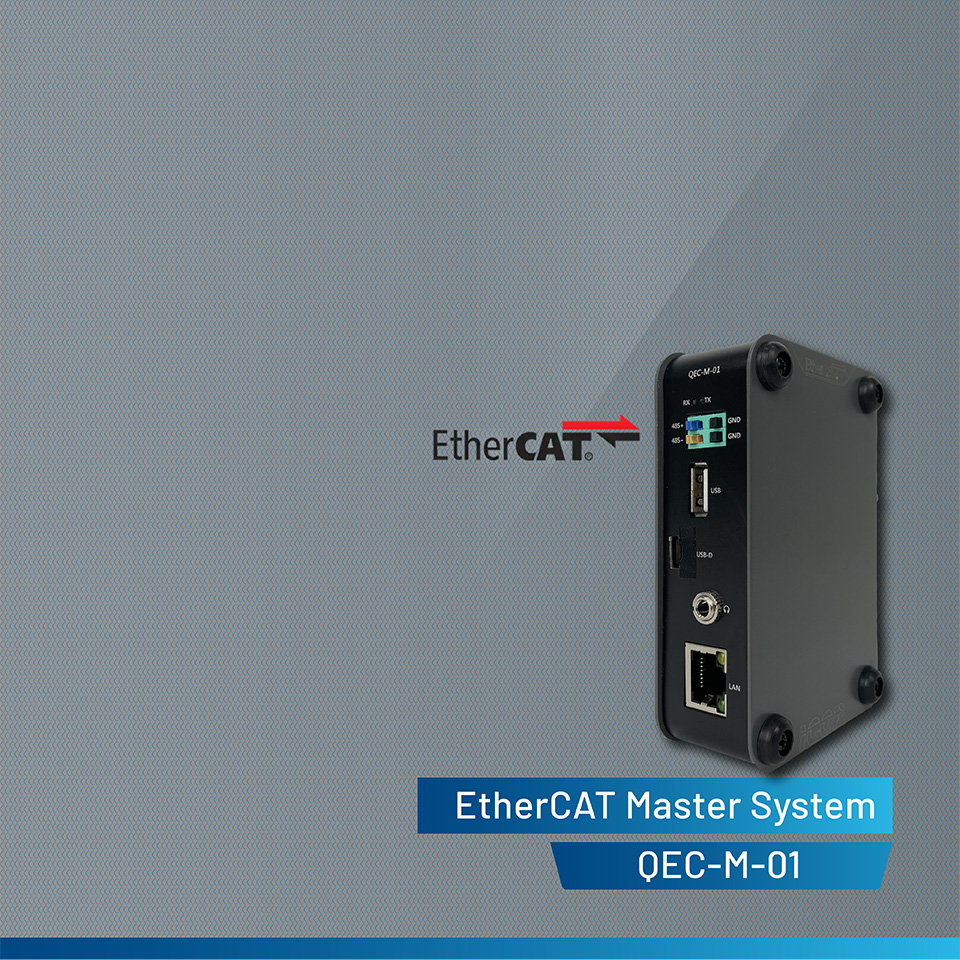 ICOP Technology Inc. - QEC-M-01, an EtherCAT master with open-source software support, equipped ...