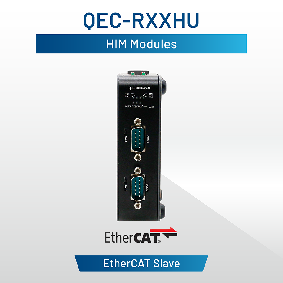 ICOP Technology Inc. - QEC-RXXHU: Industrial EtherCAT Slave HID Gateway module with multiple ...